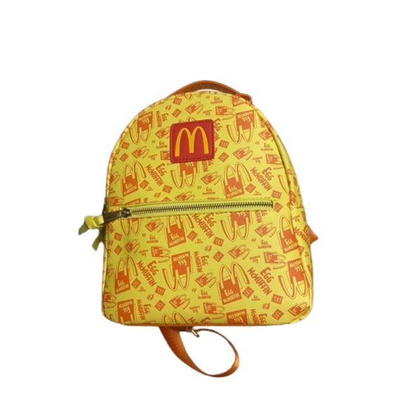 McDonald's | Bags | Mad Engine Mcmuffin Bag Mcdonalds Mini Backpack ...